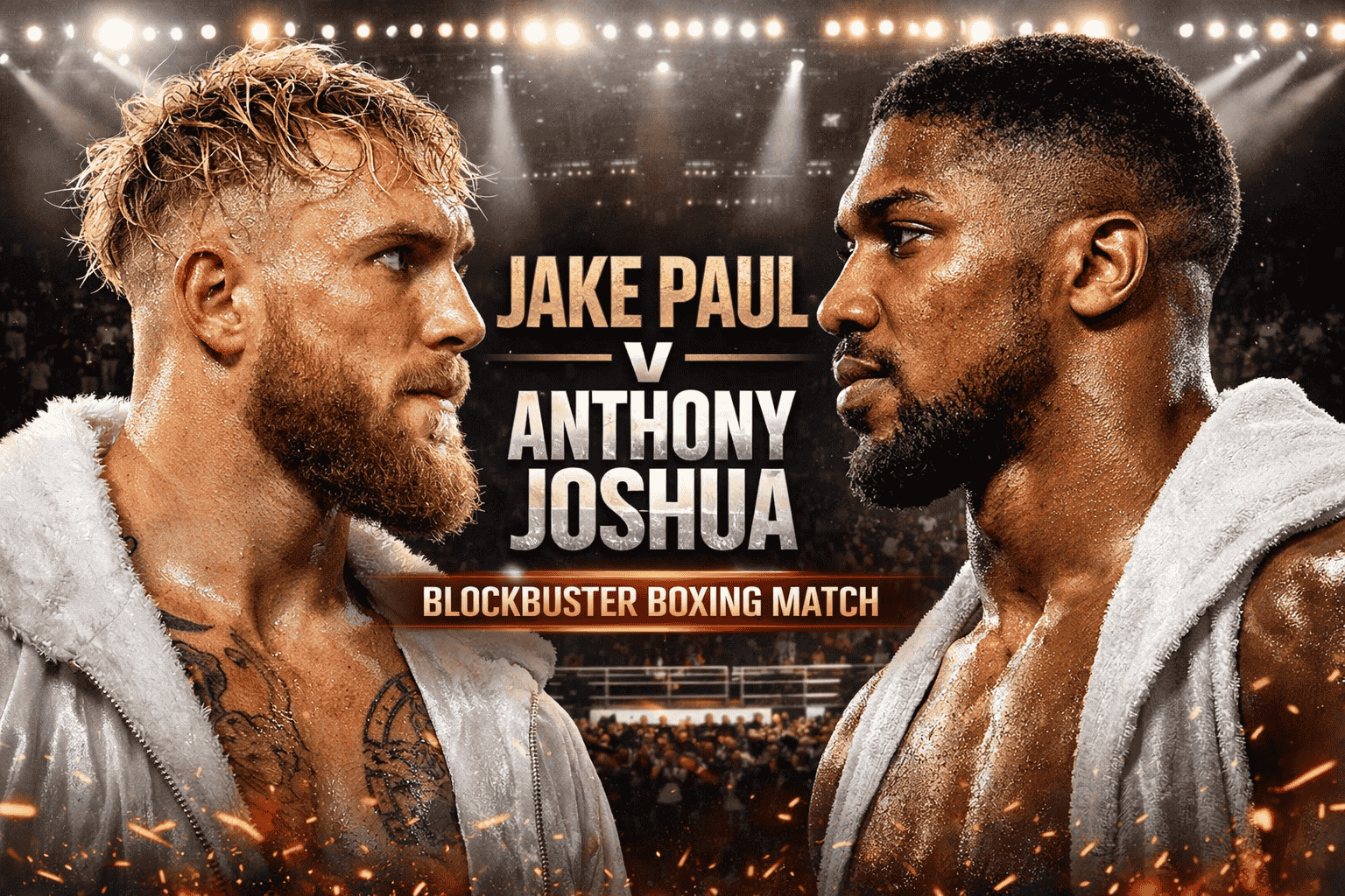 Jake Paul vs Anthony Joshua: Blockbuster Boxing Match - The World Point