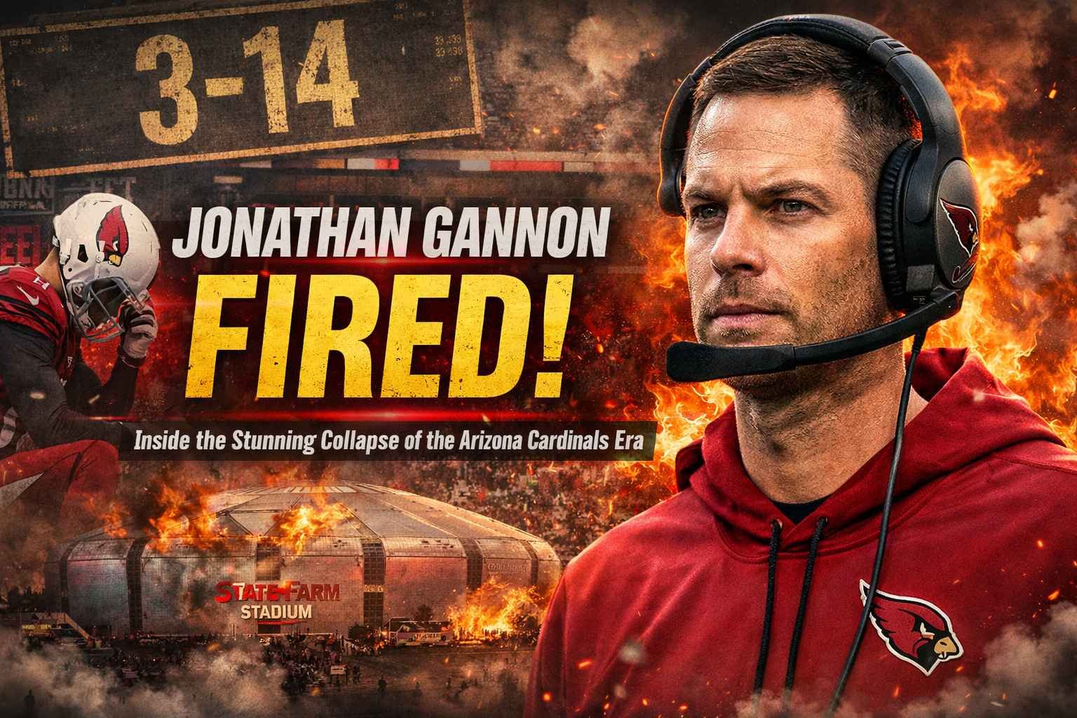 Jonathan Gannon Era Ends in Arizona - The World Point