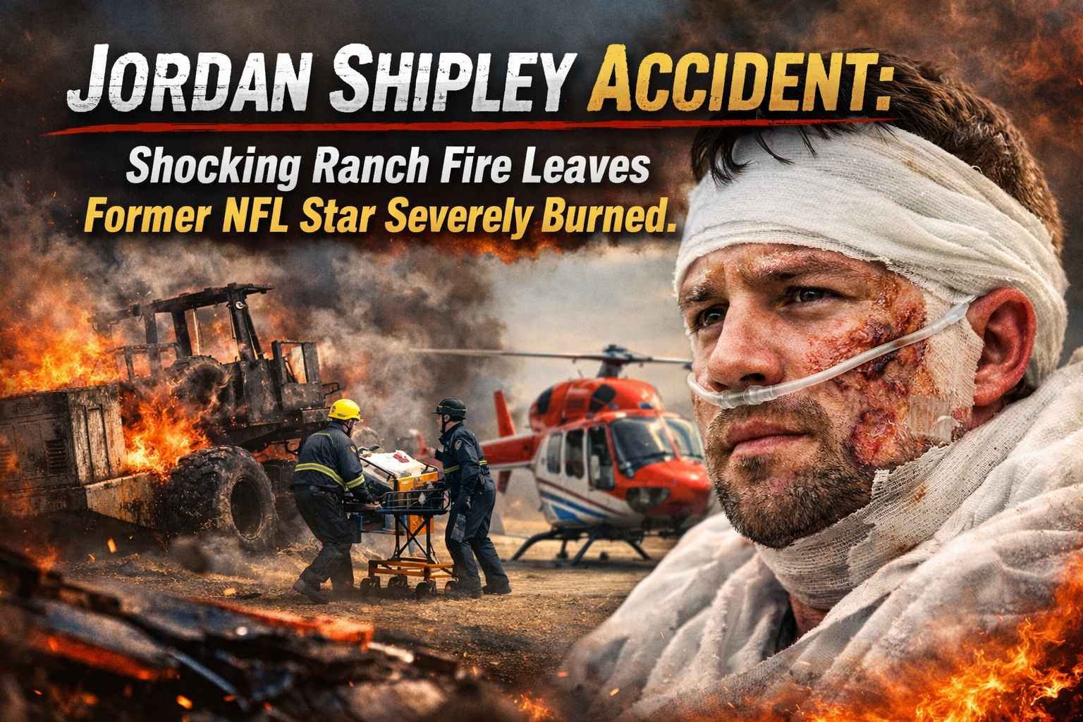Jordan Shipley Burned in Ranch Accident: Latest Health Updates - The ...